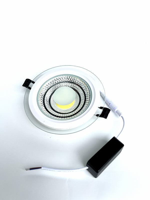 Led Glass Panel Light Warm White 12W