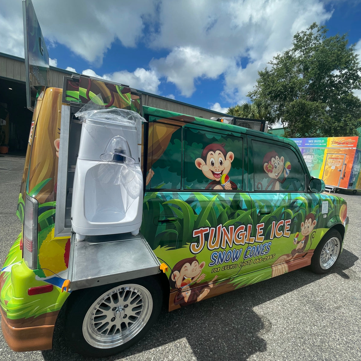 JUNGLE ICE SNOW CONES – Heat Custom
