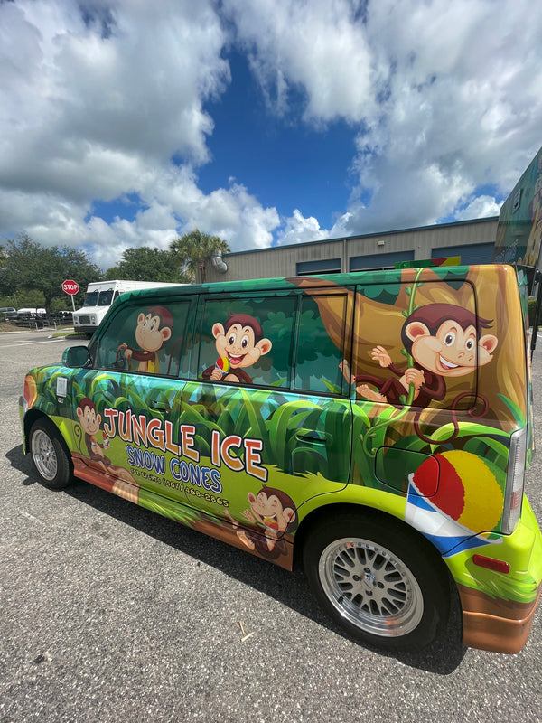 JUNGLE ICE SNOW CONES