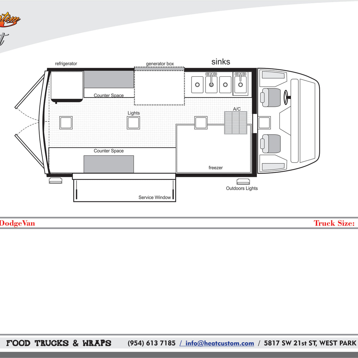 12 Dodge Van – Heat Custom