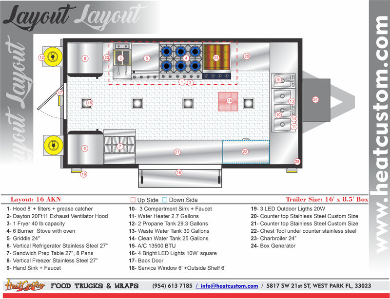 16' Food Trailer
