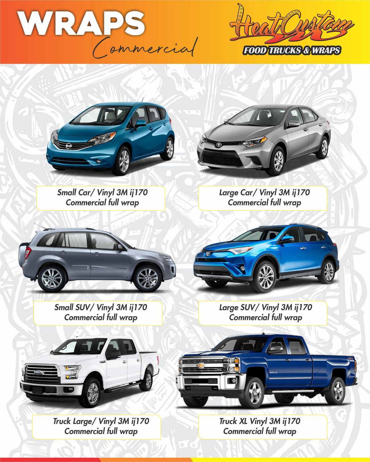 Wraps Custom Designs