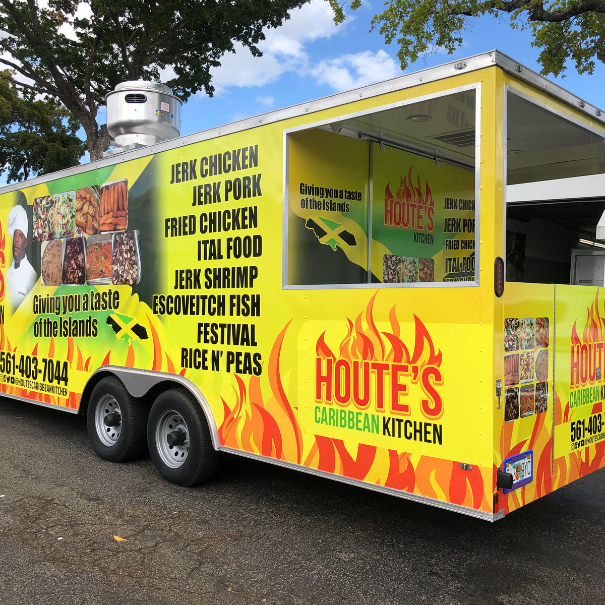 Houte's Caribbean Kitchen, FL – Heat Custom