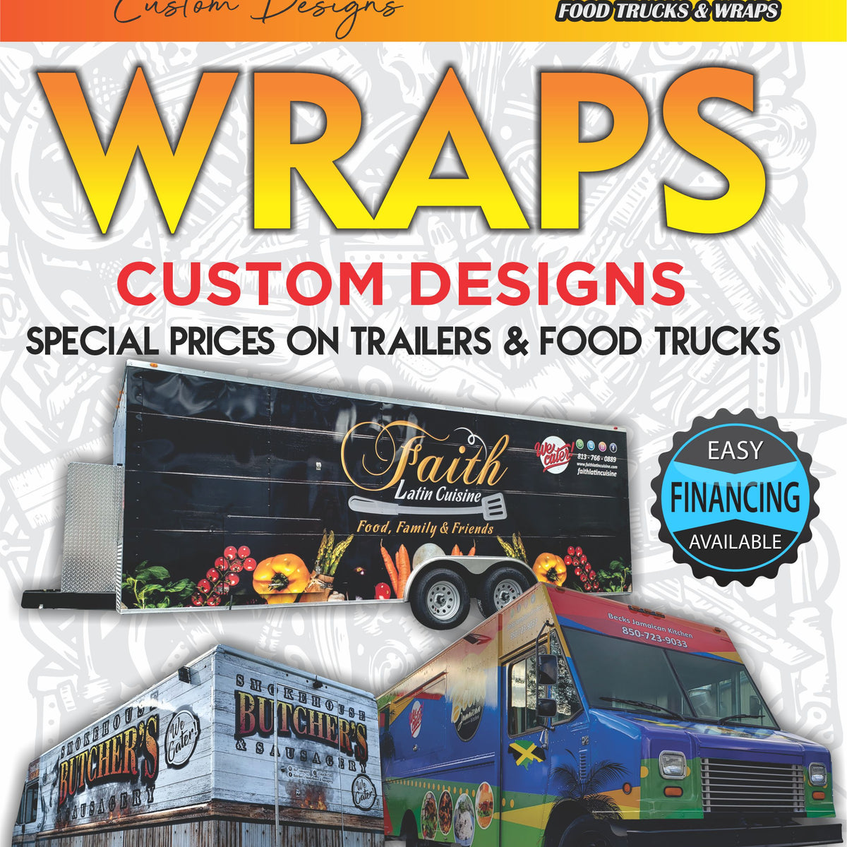 Wraps Custom Designs – Heat Custom